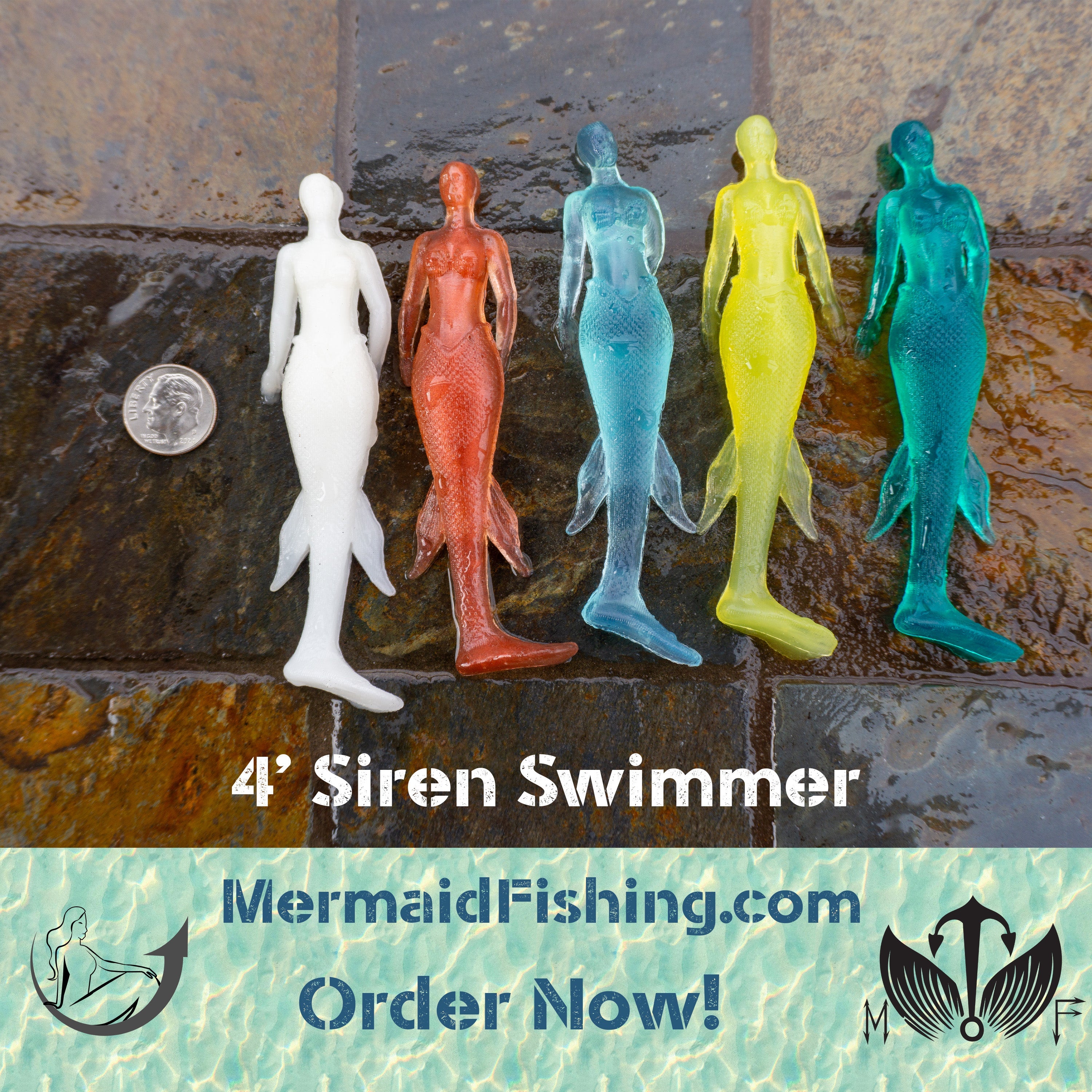 4" Siren Swimmer – MermaidFishing