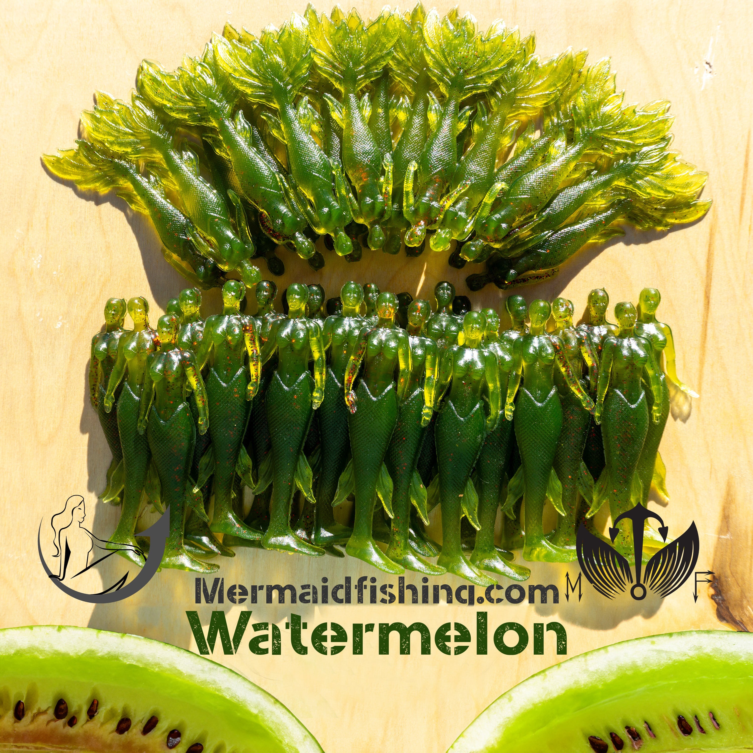 Watermelon for Mermaid Fishing Lure – MermaidFishing